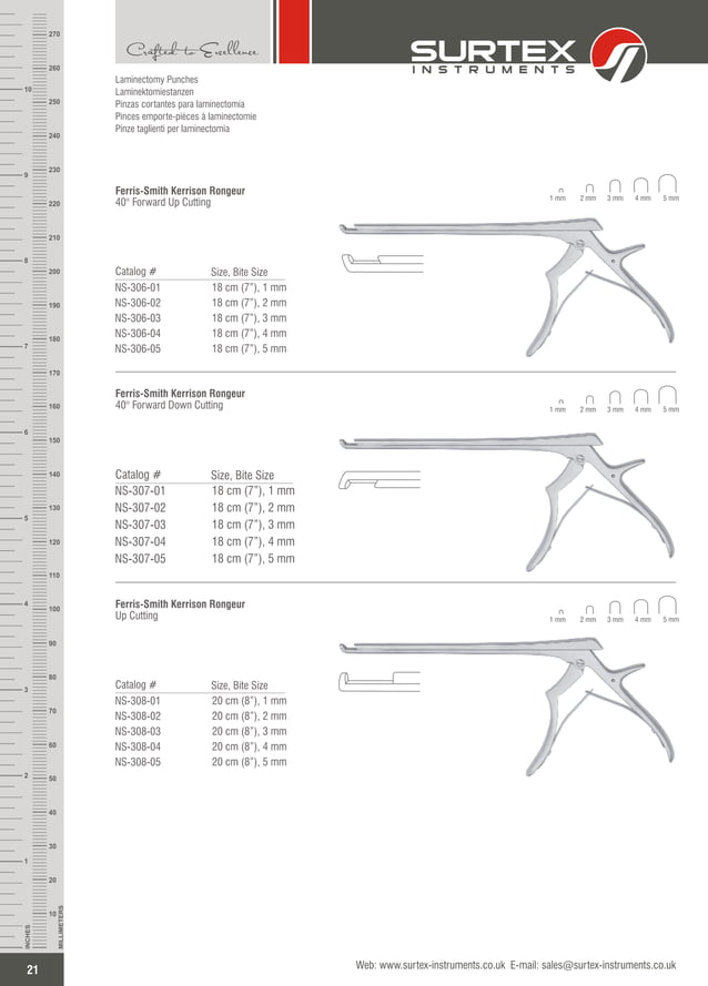 NEUROSURGERY INSTRUMENTS CATALOGUE | PDF