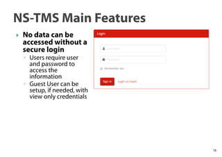 NS-TMS - Training Management Database | PDF