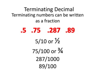 NS1: Rational and Irrational numbers | PPTX