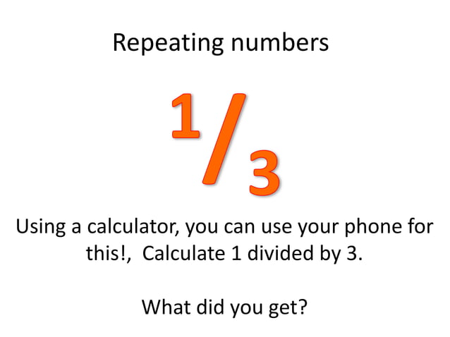 NS1: Rational and Irrational numbers | PPTX