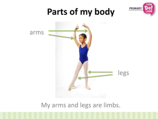 Natural Sciences Primary 1 My body English | PPTX