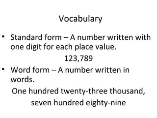 Ns 1 1 C1 C2 Manipulating Small And Large Numbers | PPT
