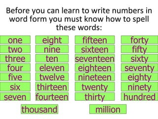 Ns 1 1 C1 C2 Manipulating Small And Large Numbers | PPT