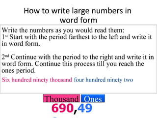 Ns 1 1 C1 C2 Manipulating Small And Large Numbers | PPT