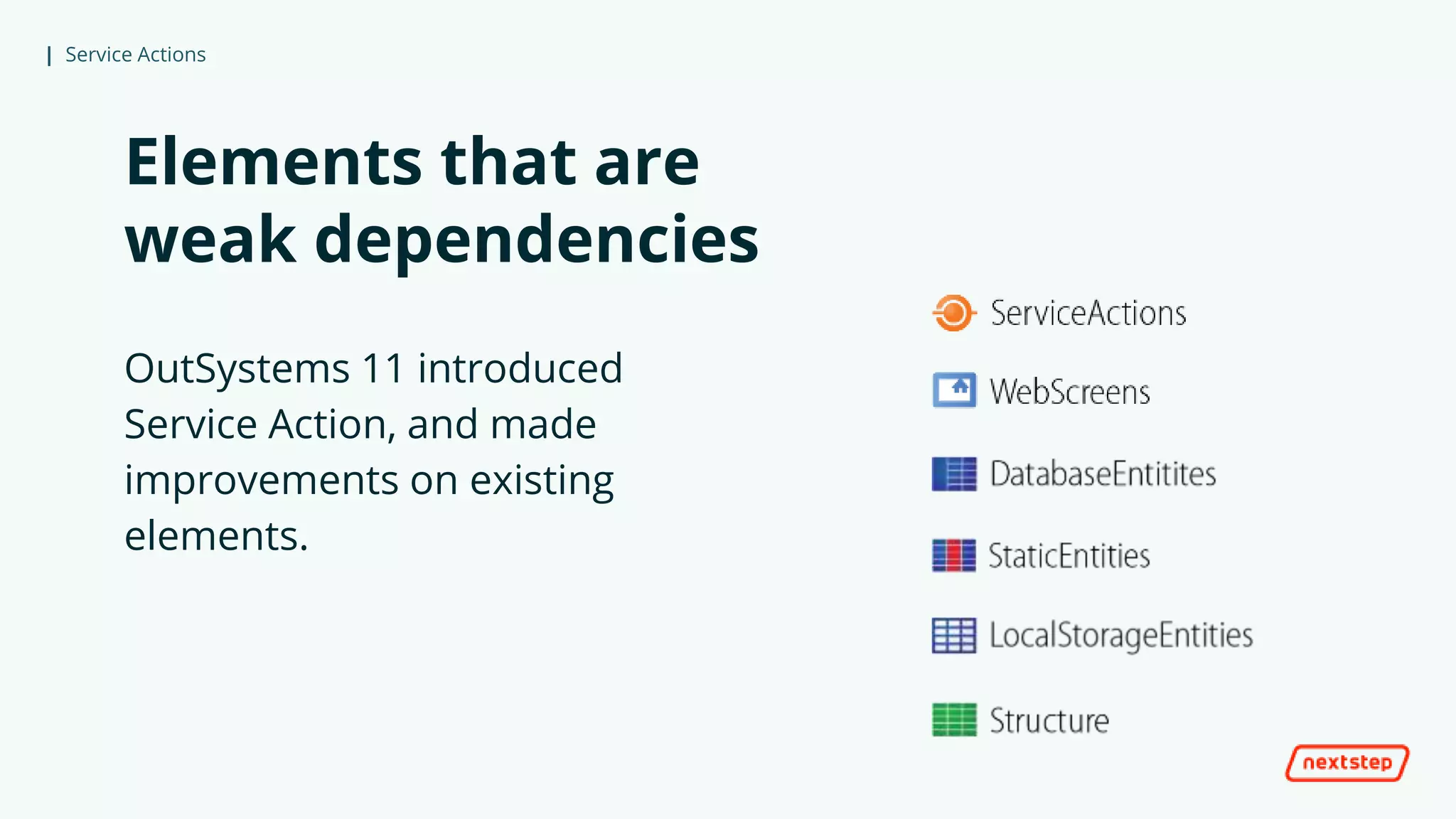 Service Actions | PPTX