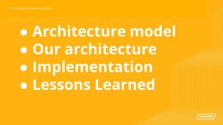 The 4-Layer Architecture in Practice | PPTX