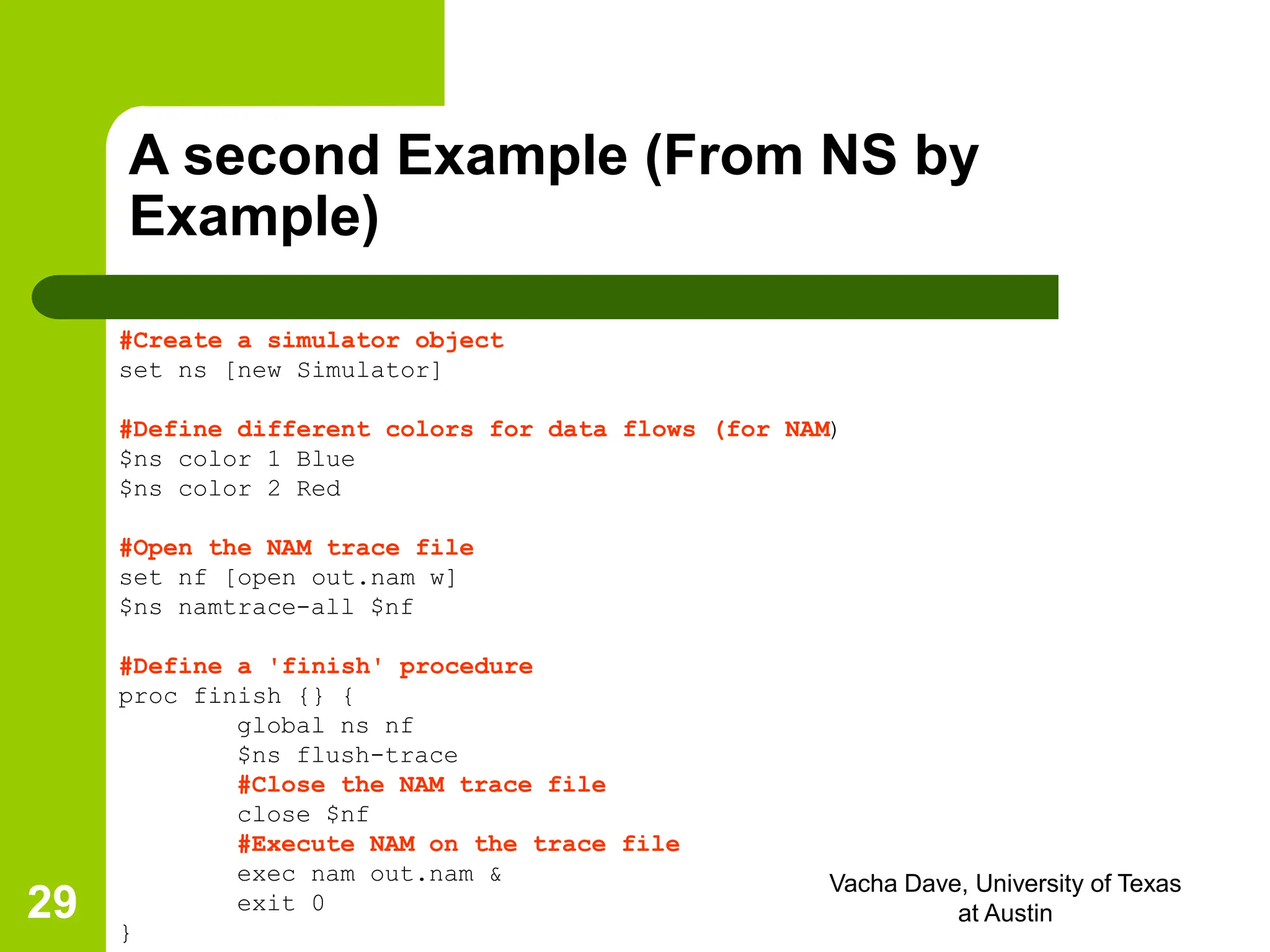 NS2 Overview - Network Simulator Tutorial | PPT