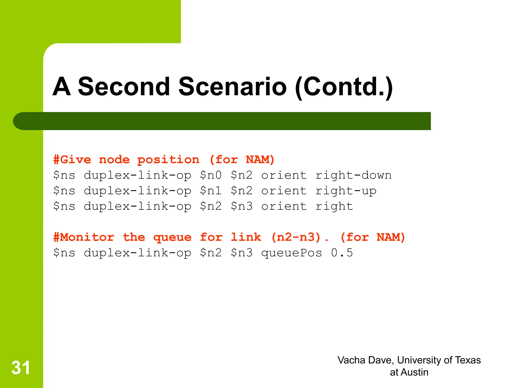 NS2 Overview - Network Simulator Tutorial | PPT