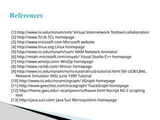 Network Simulator overview and its working | PPTX