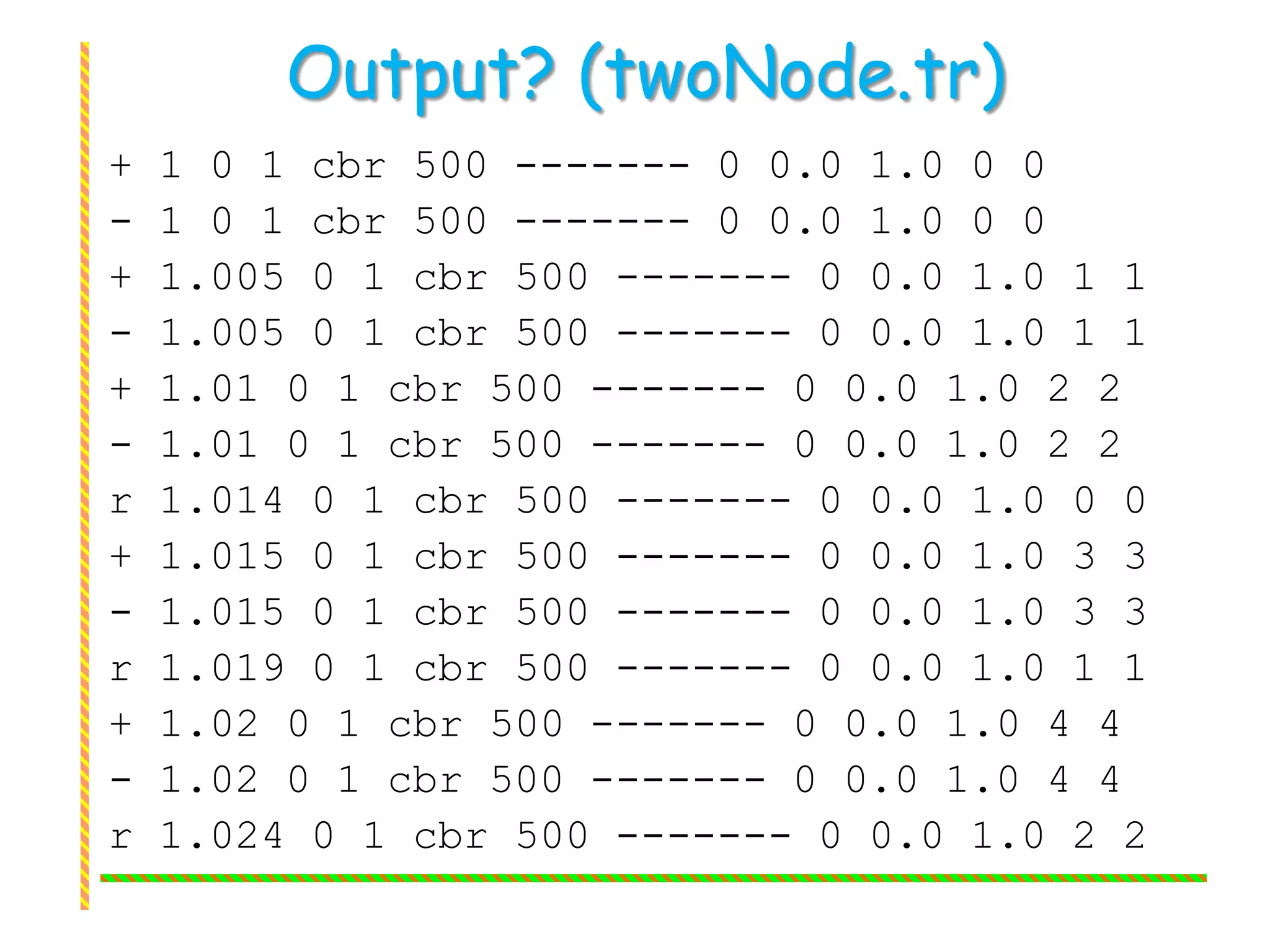 NS2: AWK and GNUplot - PArt III | PDF