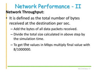 NS2: AWK and GNUplot - PArt III | PDF