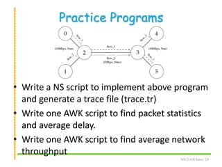 NS2: AWK and GNUplot - PArt III | PDF