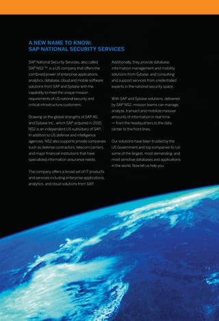 SAP NS2 Brochure | PDF