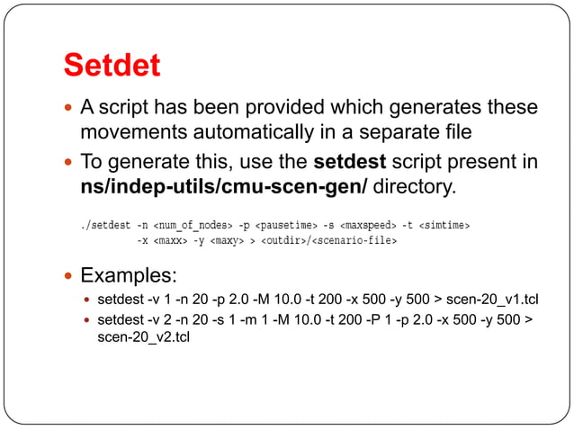 Ns2 introduction 2 | PPT