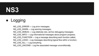 NS3 Tech Talk | PDF | Programming Languages | Computing