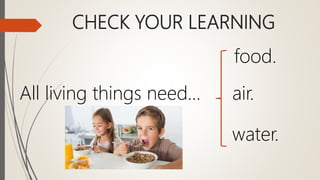 Ns3 unit 1 life processes of living things | PPTX