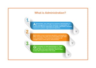 principles of administration | PDF