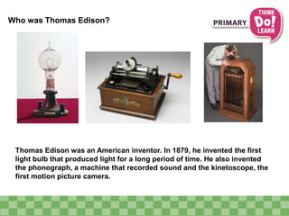 Electricity and inventions | PPTX