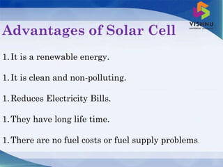Solar Energy PPT | PPTX