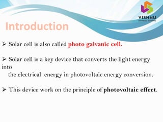 Solar Energy PPT | PPTX
