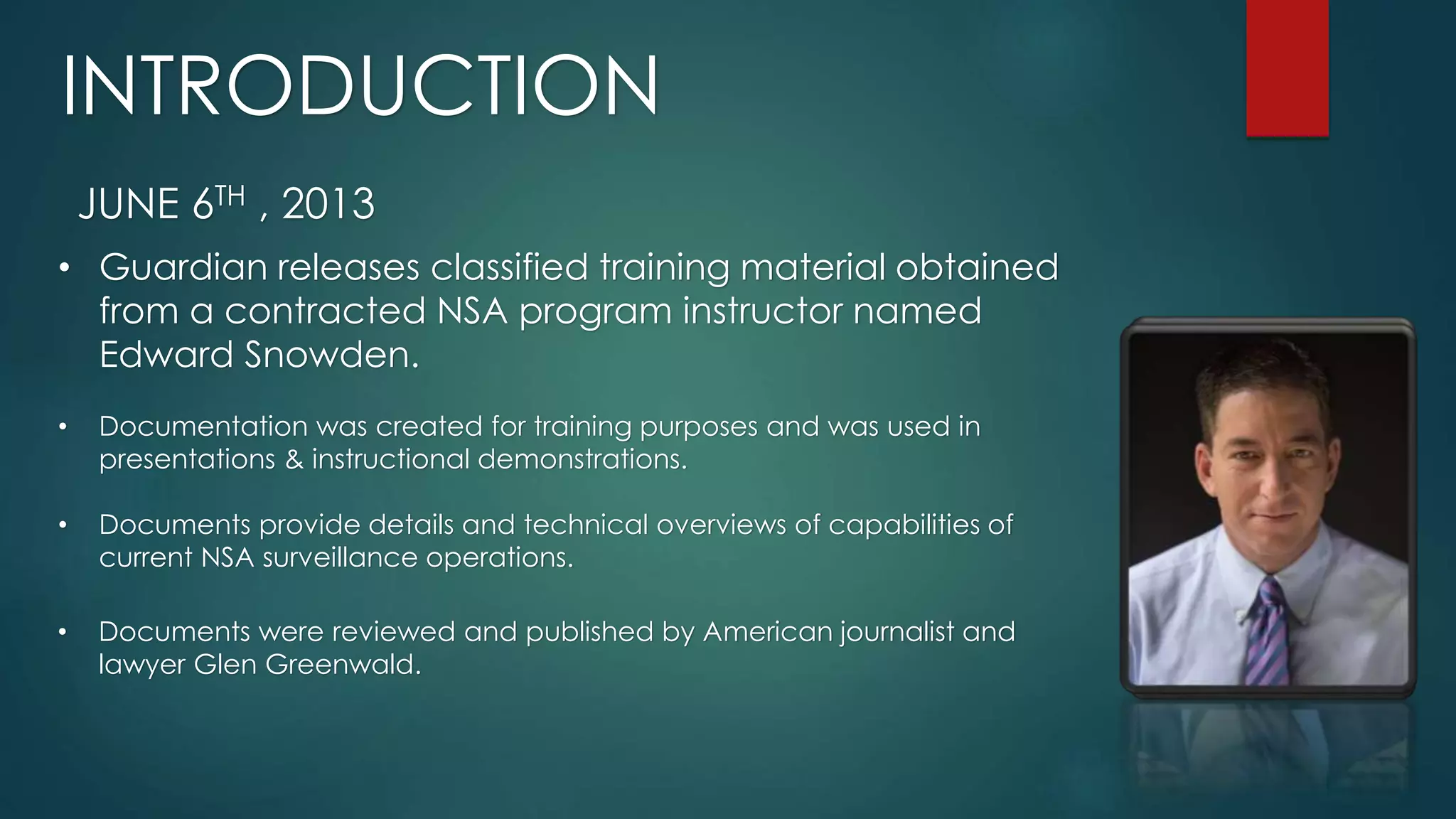 NSA Surveillance Research Presentation | PPT