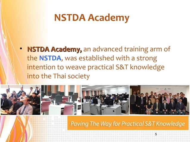 NSTDA at a glance | PPT