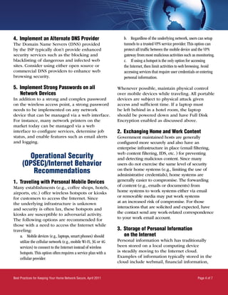 Nsa best practices for keeping your home network secure | PDF