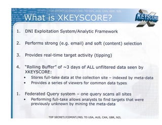 XKeyscore NSA Program Presentation | PDF
