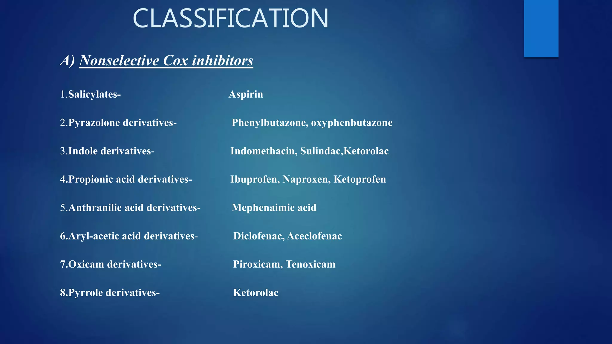 Non Steroidal Anti Inflammatory Drugs | PPTX