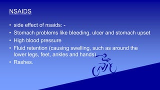 NSAID's presentation | PPT