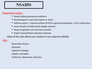 The organs damages as side effects of NSAIDs | PPT