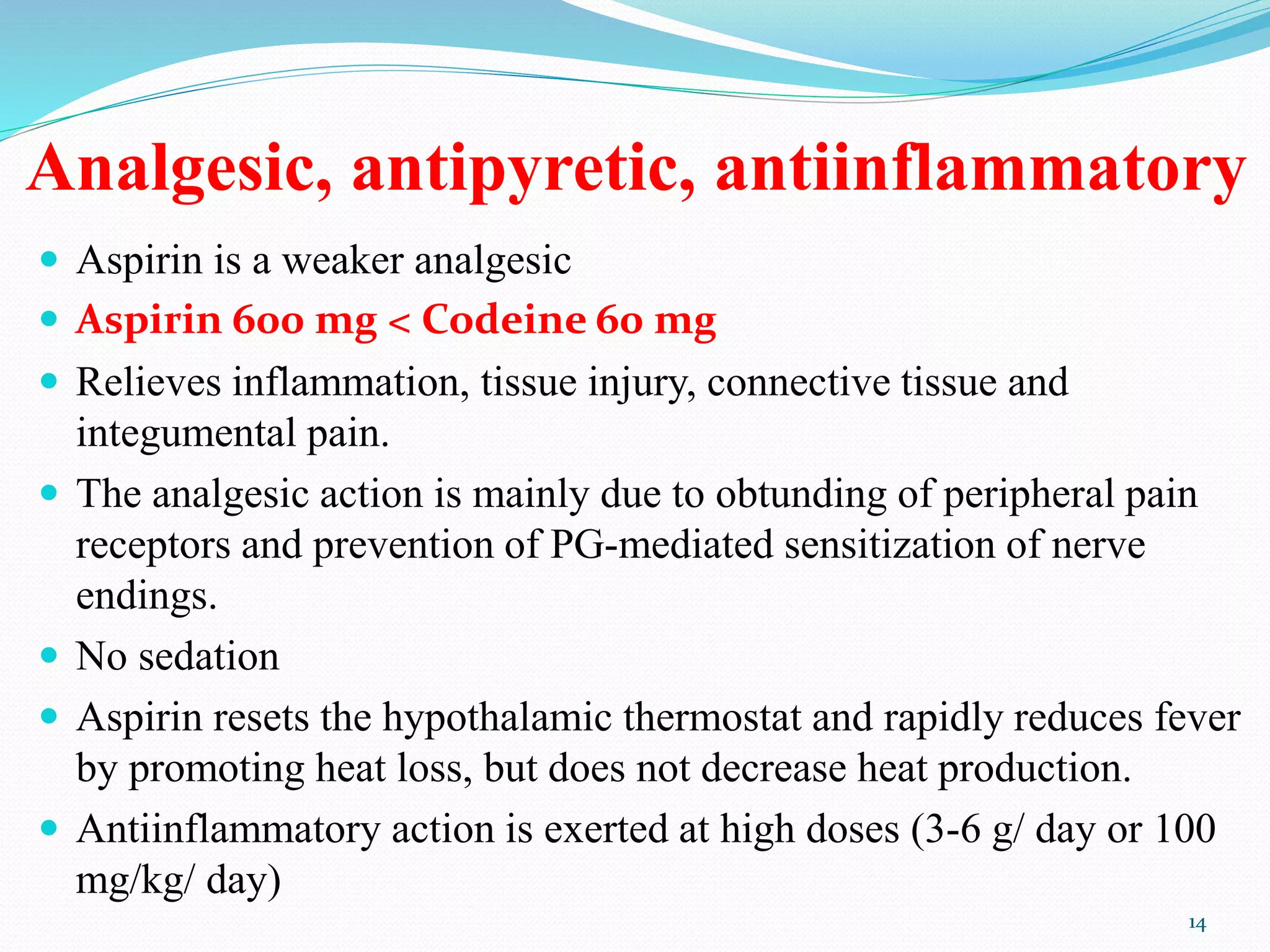 Non steroidal anti inflammatory drugs | PPTX