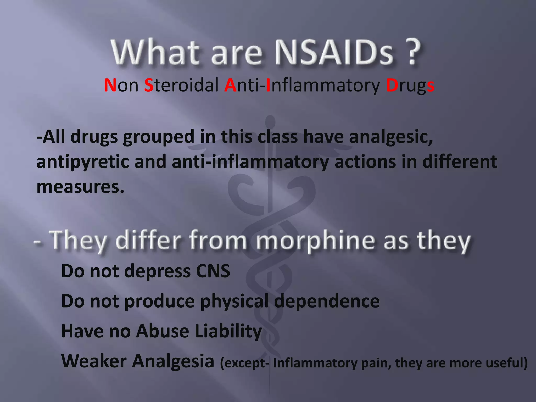 NSAIDs Pathophysiology | PPTX | Blood Disorders | Diseases and Conditions