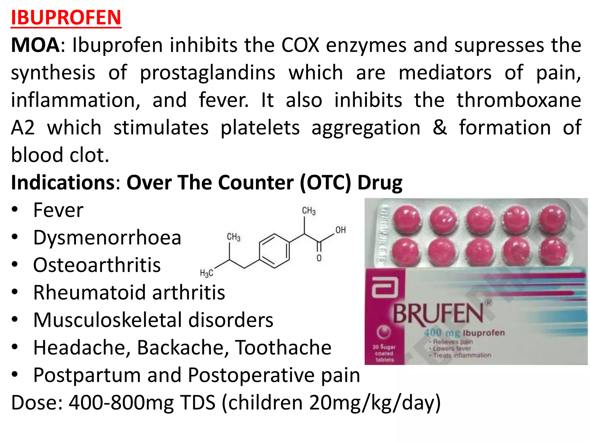 NSAIDS Non Steroidal Anti-inflammatory Drugs | PPTX