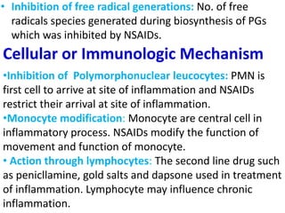 NonSteroidal Anti-Inflammatory Drugs (NSAIDs) | PPTX