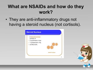 non-steroidal anti-inflammatory drugs (NSAIDs) | PPT