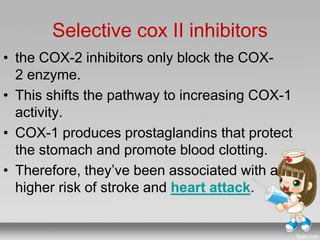 non-steroidal anti-inflammatory drugs (NSAIDs) | PPT