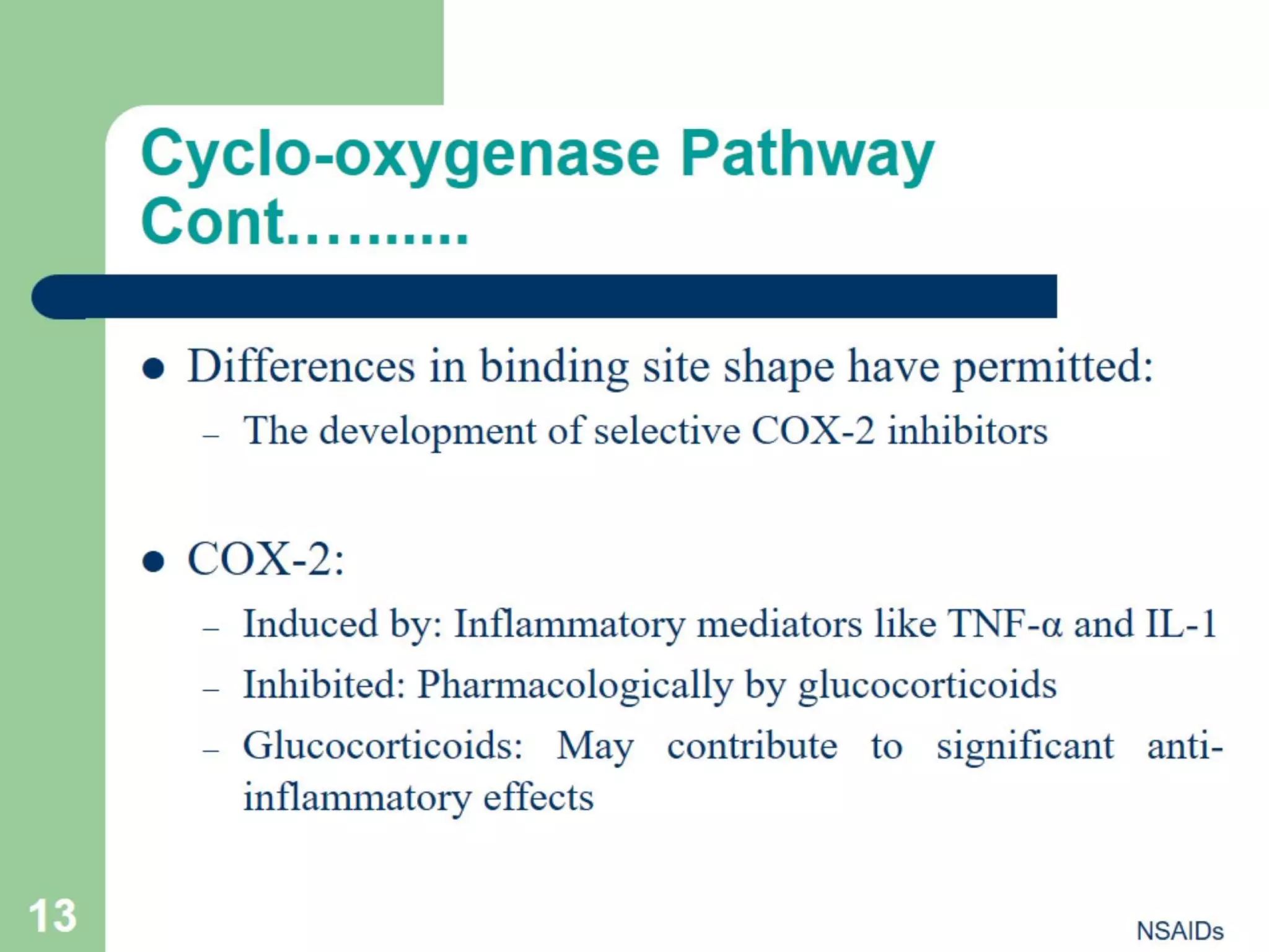 NSAIDs {Anti- Pyretic, Anti-inflammatory, and Analgesic} Pharmacology | PDF