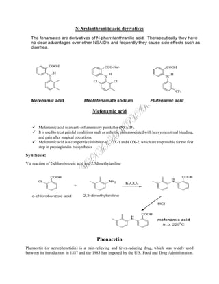 NSAIDs ; Analgesics & Antipyretics | PDF