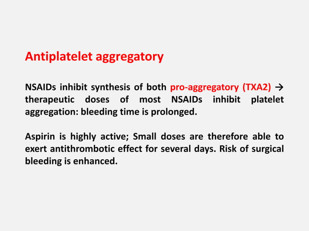 NSAIDs.pptx | Digestive Disorders | Diseases and Conditions