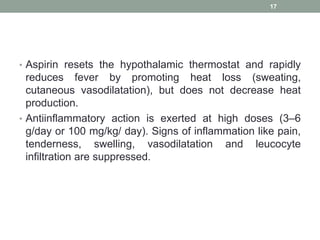 Nonsteroidal anti inflammatory drugs (NSAIDS) | PPTX