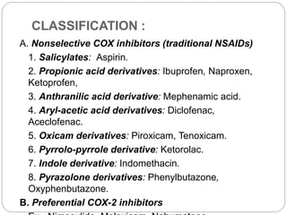 Nsaids as | PPT