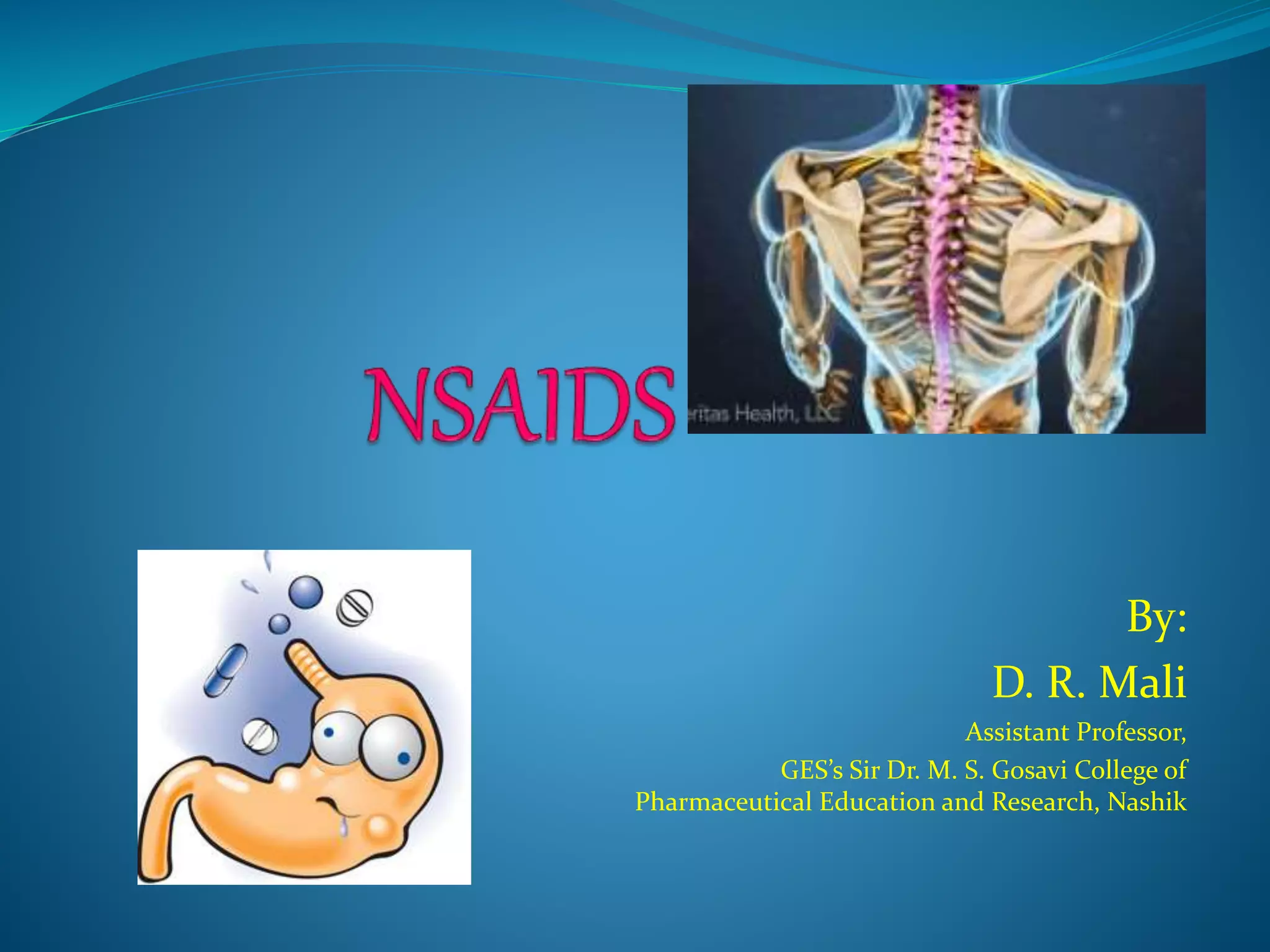 Nsaids drm | PPTX | Chemistry | Science