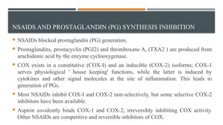 NSAIDs-Final-PPT.pptx non steroidal anti inflammatory drugs are in this ...