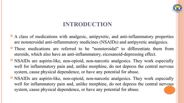 Introduction to NSAIDs-Final-PPT BY NEHA TAMTA.pptx