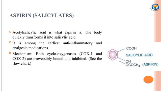 Introduction To Nsaids Final Ppt By Neha Tamta 2 Pptx