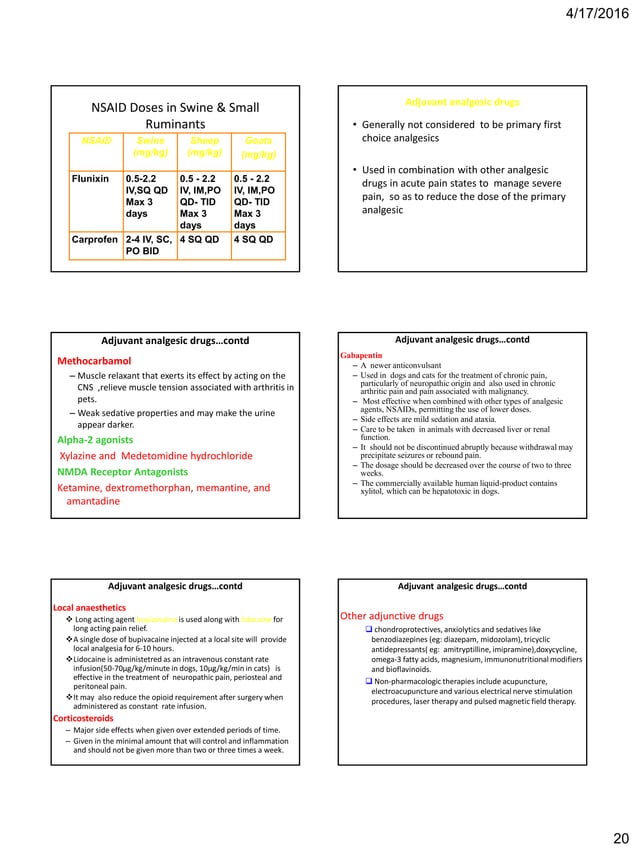 Nsaids veterinary pharmacology | PDF | Genetics | Science