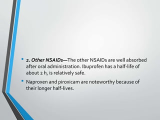 Nsaids, Acetaminophen | PPTX