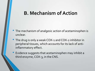 Nsaids, Acetaminophen | PPTX