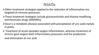 NSAIDs, Acetaminophen, & Drugs Used in Rheumatoid Arthritis & Gout.pptx